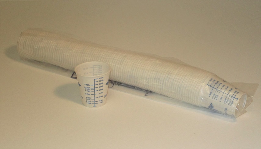 Mark V lab - GRADUATED 4 OZ. PAPER MIXING CUPS, 100/PKG